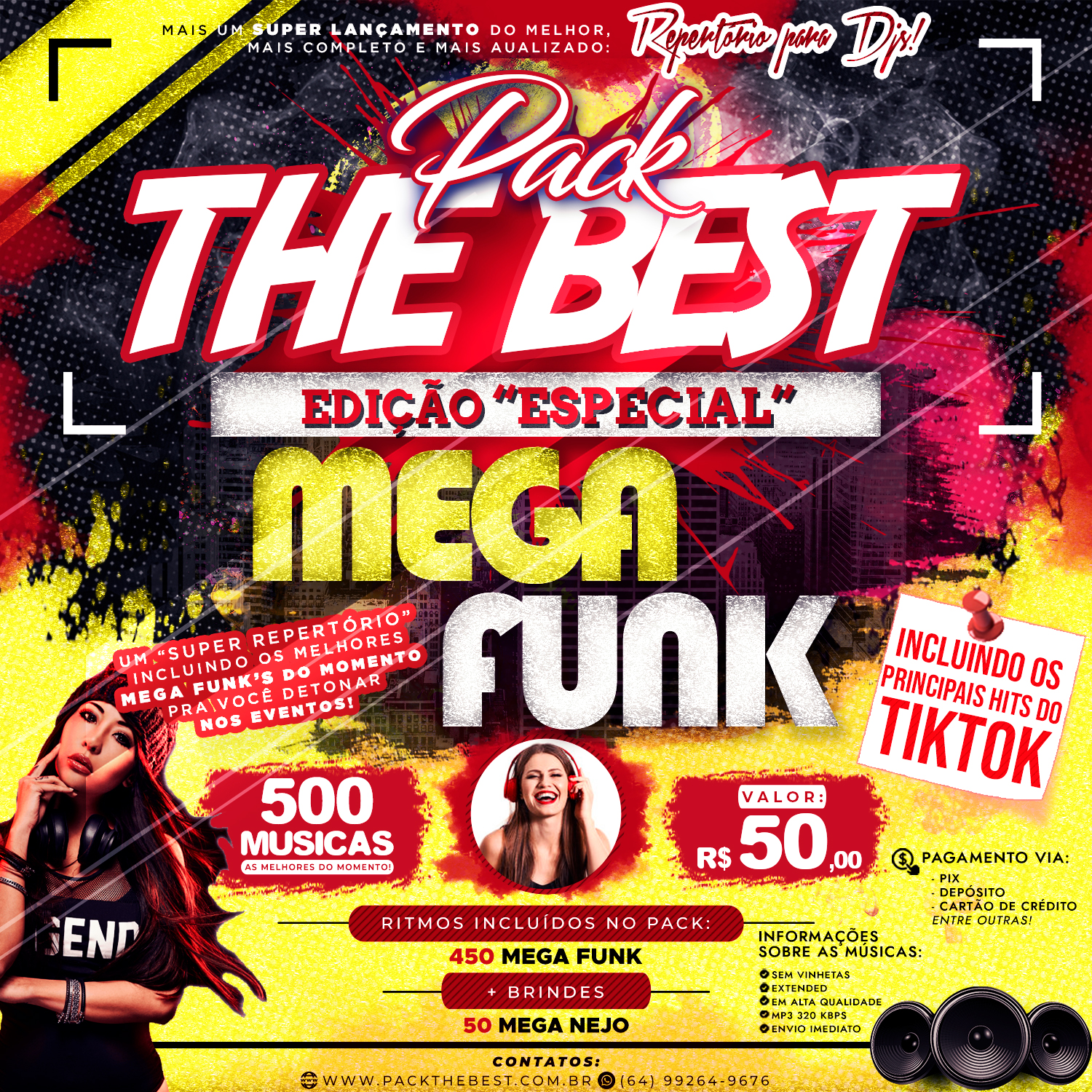 PACK THE BEST – ESPECIAL “MEGA FUNK” – Pack The Best