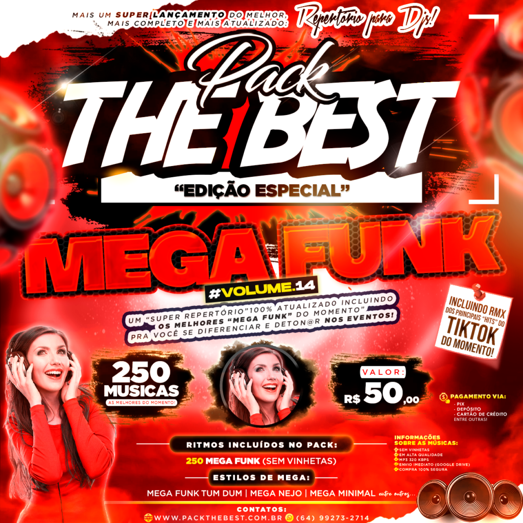 PACK THE BEST – ESPECIAL “MEGA FUNK VOL.14” – Pack The Best